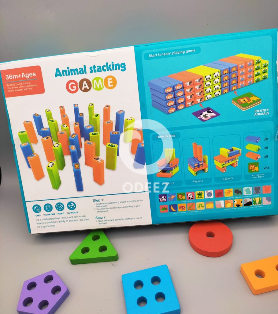JENGA ANIMAL STACKING - Toys & Kids Maroc