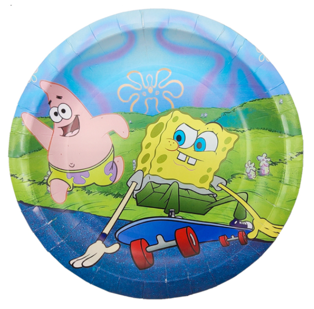 PACK DE DECORATION D’ANNIVERSAIRE COMPLET 91 PIECES THEME SPONGEBOB ...