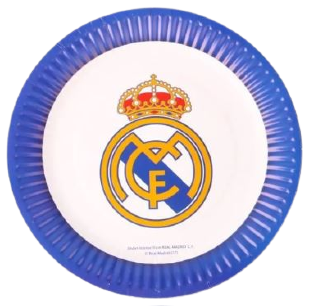 PACK DE DECORATION D’ANNIVERSAIRE COMPLET 91 PIECES THEME REAL MADRID ...